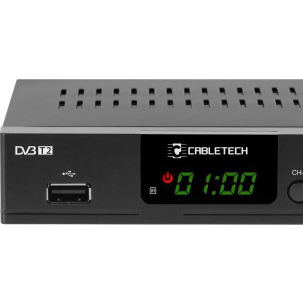 Tuner DVB-T2 /DVB-T H.265 HEVC LAN CABLETECH URZ0338A - eMAG.ro
