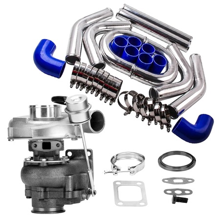 Kit Turbo T3, Performanta 420CP, Racire cu Ulei, Aluminiu, Set Complet ...