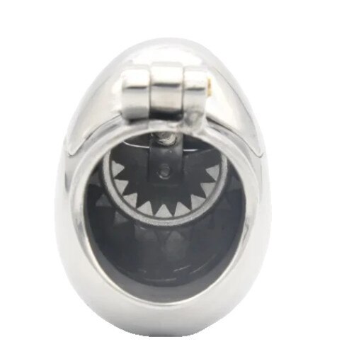 Centura de castitate masculina, cu inel cu ghimpi, otel inoxidabil ...