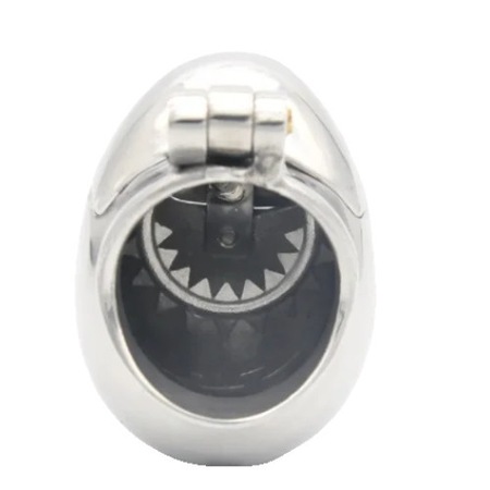 Centura de castitate masculina, cu inel cu ghimpi, otel inoxidabil ...