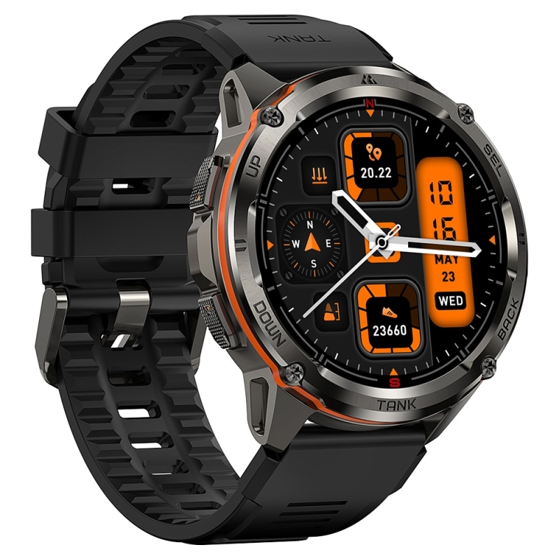 KOSPET T3 ULTRA Smartwatch, 1.43" AMOLED, GPS, 170 спортни режима ...
