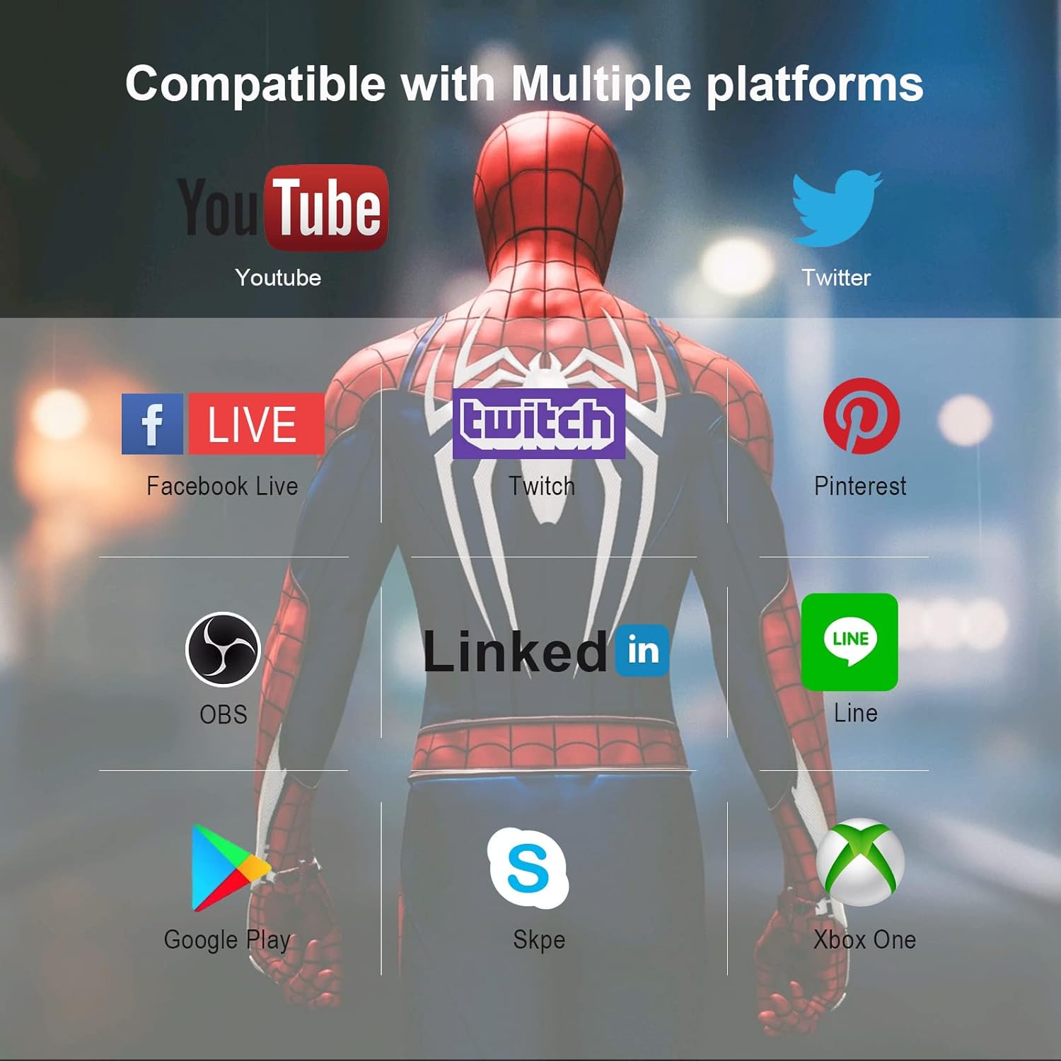 Placa de captura audio video 4K, Excitat®, HDMI USB 3.0, Full HD 1080P ...