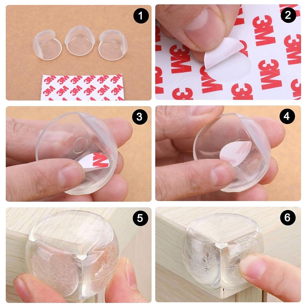Set 43 de Piese Siguranta pentru Copii, BYONDSELF®, 6xBanda Protectie ...