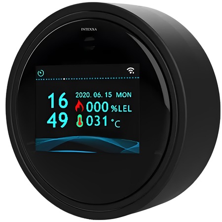 Senzor detector de Gaz, Smart, Wireless, pentru Detectie scurgere de ...