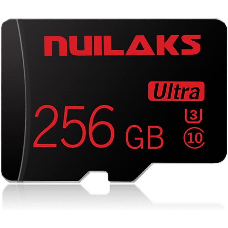 Card Micro SD cu adaptor Nuilaks, 256 GB, clasa 10 - eMAG.ro