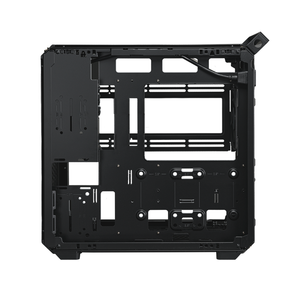 Carcasa COOLER MASTER Mid ATX QUBE 500 FLATPACK BLACK EDITION, cu 1 ...