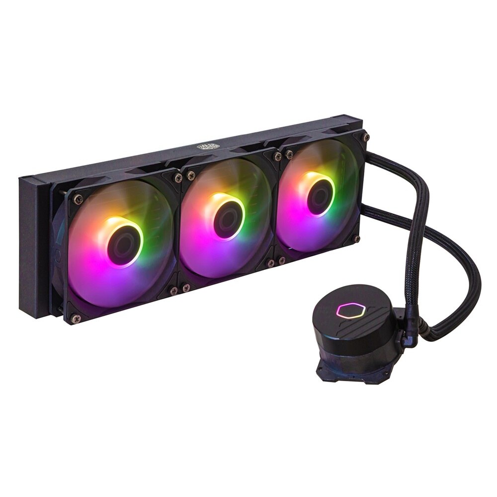 Cooler CPU COOLER MASTER MASTERLIQUID 360L CORE ARGB (racire cu apa), 3 ...