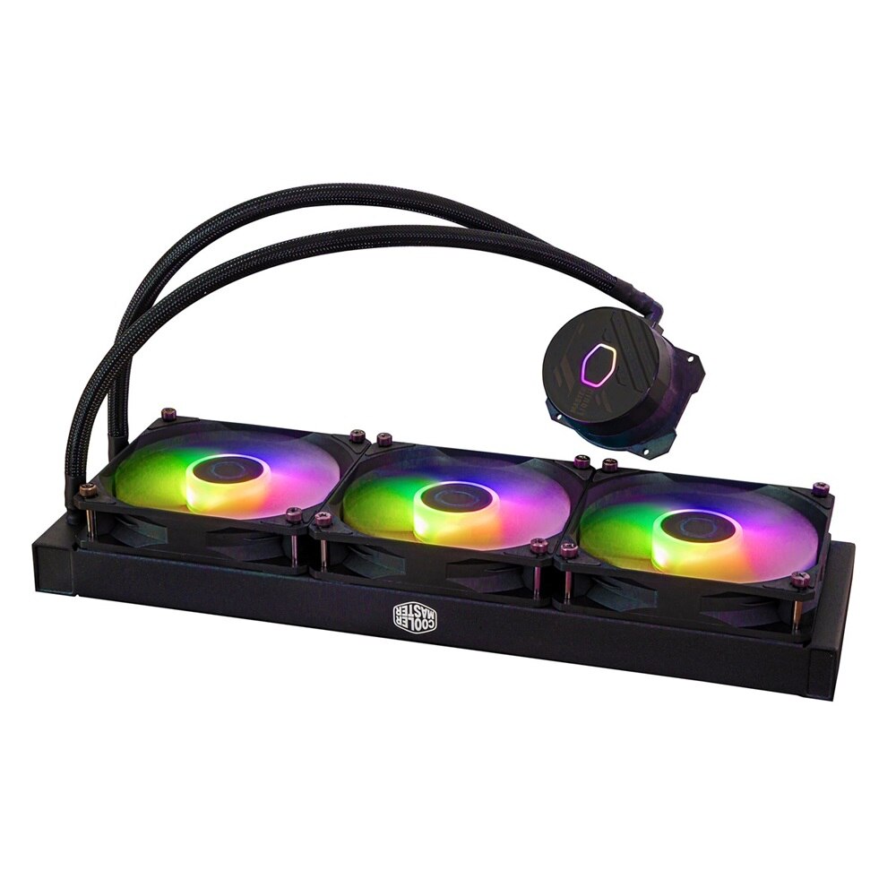 Cooler CPU COOLER MASTER MASTERLIQUID 360L CORE ARGB (racire cu apa), 3 ...