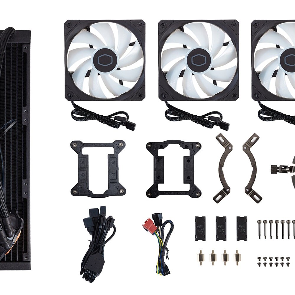 Cooler CPU COOLER MASTER MASTERLIQUID 360L CORE ARGB (racire cu apa), 3 ...