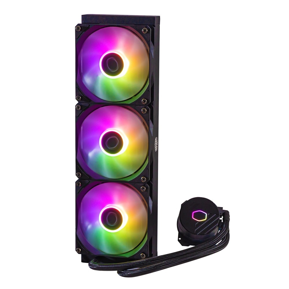 Cooler CPU COOLER MASTER MASTERLIQUID 360L CORE ARGB (racire cu apa), 3 ...