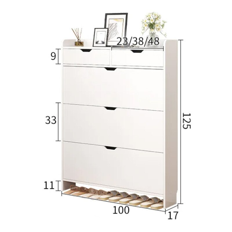 Dulap pentru pantofi, LT02-100, 100 x 125 x 17 cm - eMAG.ro