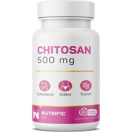Supliment alimentar Chitosan 500mg, colesterol, slabit, tranzit, 60 ...
