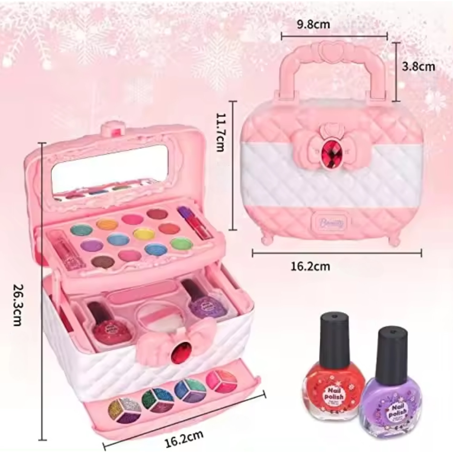 Trusa de machiaj pentru copii, Set Make-Up Simply Joy, cu 40 de ...
