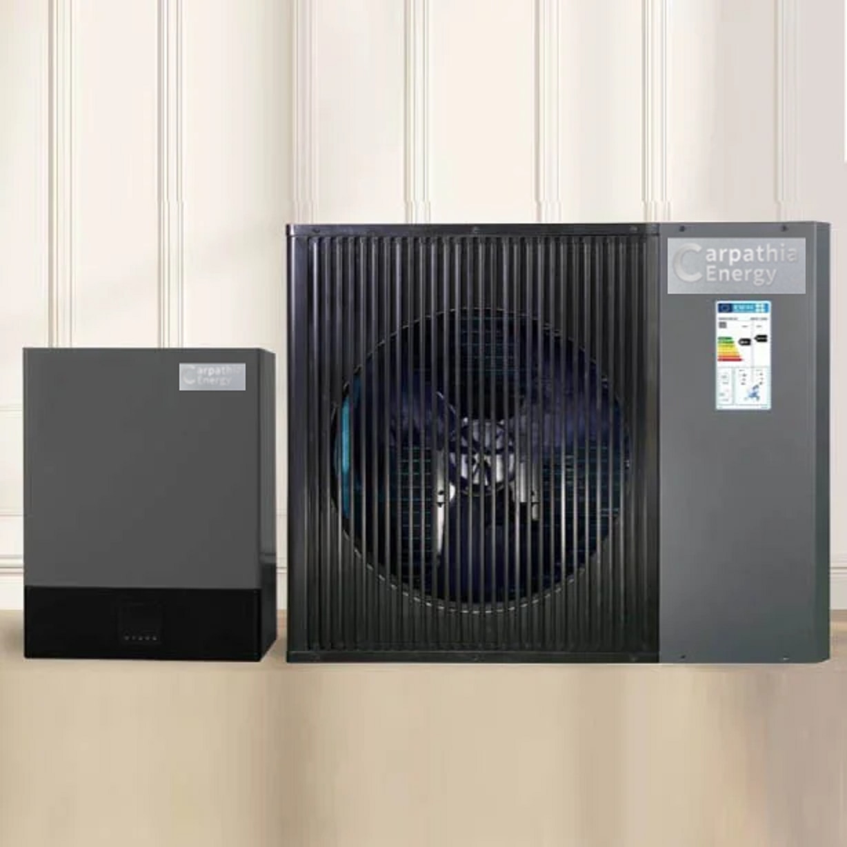 Pompa de caldura split aer-apa CARPATHIA ENERGY 11 – DC FULL INVERTER ...