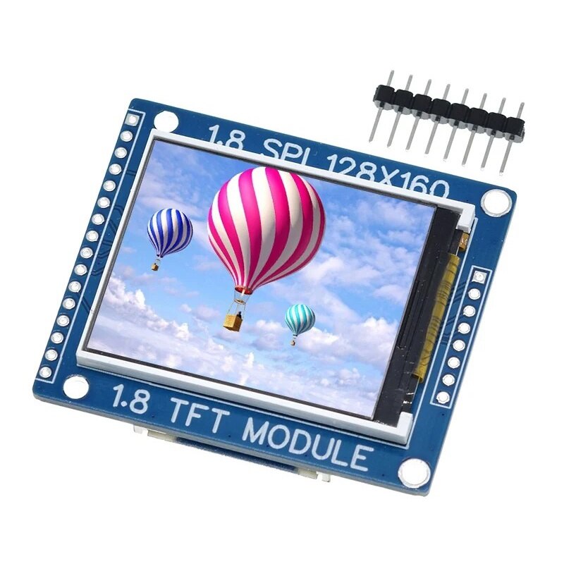 Display TFT LCD 1.8 inch 128x160 color cu interfata SPI, Arduino - eMAG.ro