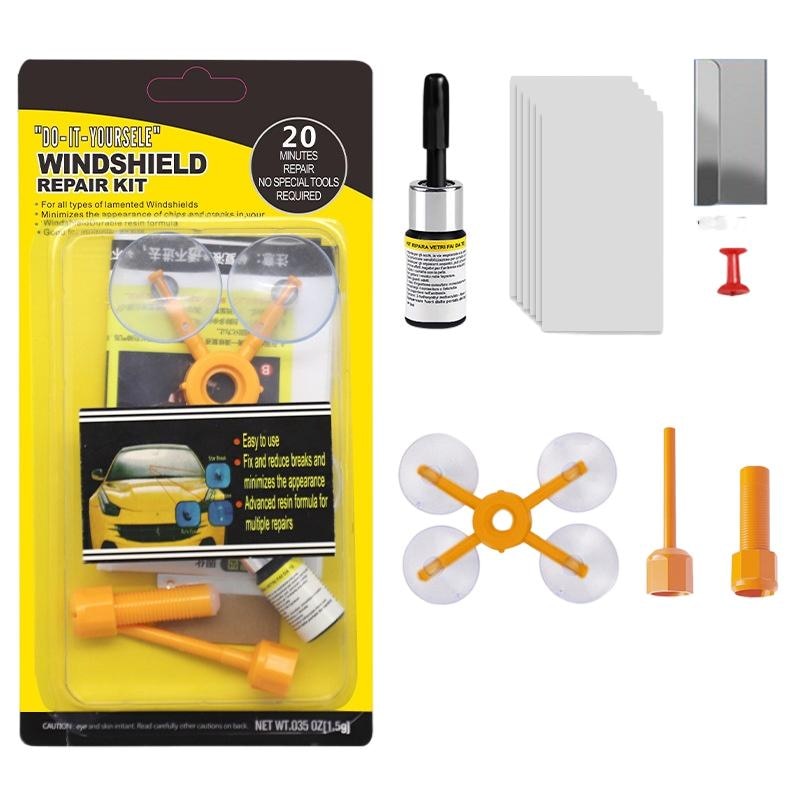 Kit reparare parbriz auto, Tovbmup, pentru repararea crapaturilor sau ...