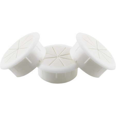 Set 3 inele mascare cabluri, Tovbmup, ABS, alb, 50mm - eMAG.ro