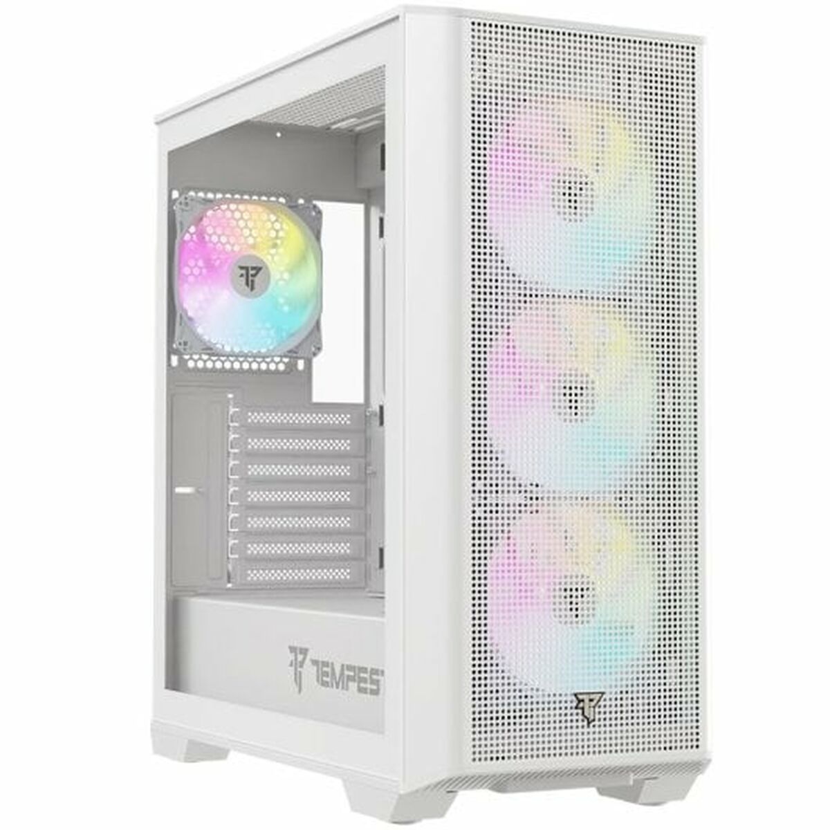 Carcasa Mid Tower ATX TEMPEST Fort, alb - eMAG.ro