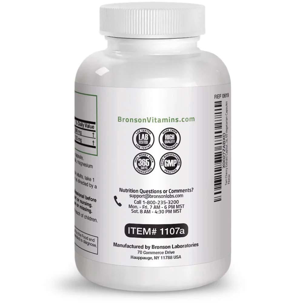 Extract de Cirese Amare si Seminte de Telina 60 capsule Bronson ...