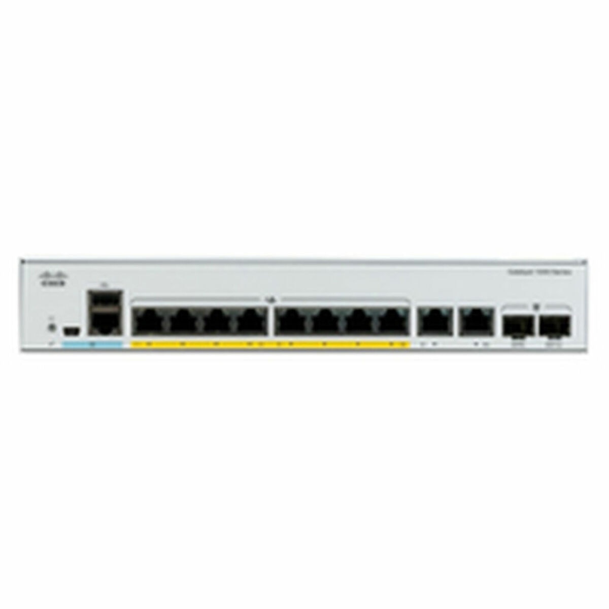 Switch, Cisco, C1000-8P-2G-L, IEEE 802.3/IEEE 802.3u/IEEE 802.3z ...