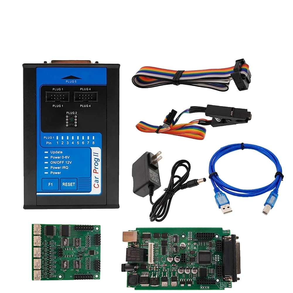 Autódiagnosztikai teszter, CarProg II, EEPROM/processzor programozás ...