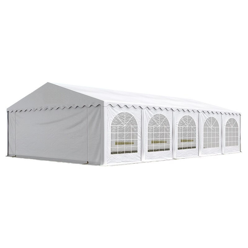 Cort evenimente Proficort, model Basic, PVC, alb, 5 x 10 m - eMAG.ro