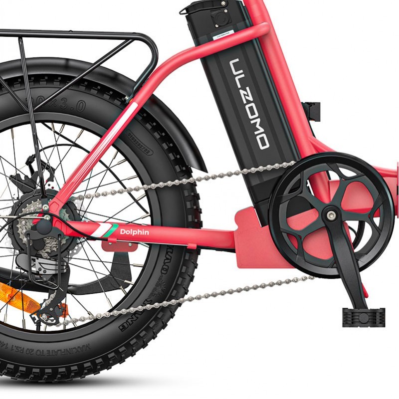 Bicicleta electrica pliabila Ulzomo 20"E-bike Dolphin, 350W, 36V, 13Ah ...