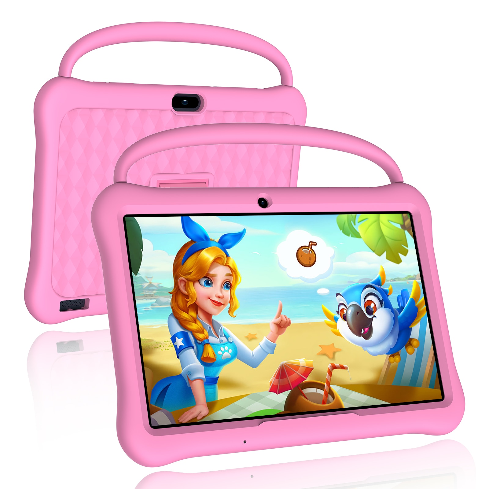 Tableta pentru copii de 10 inch, marca VASOUN, cu Android 13, 4 GB RAM ...
