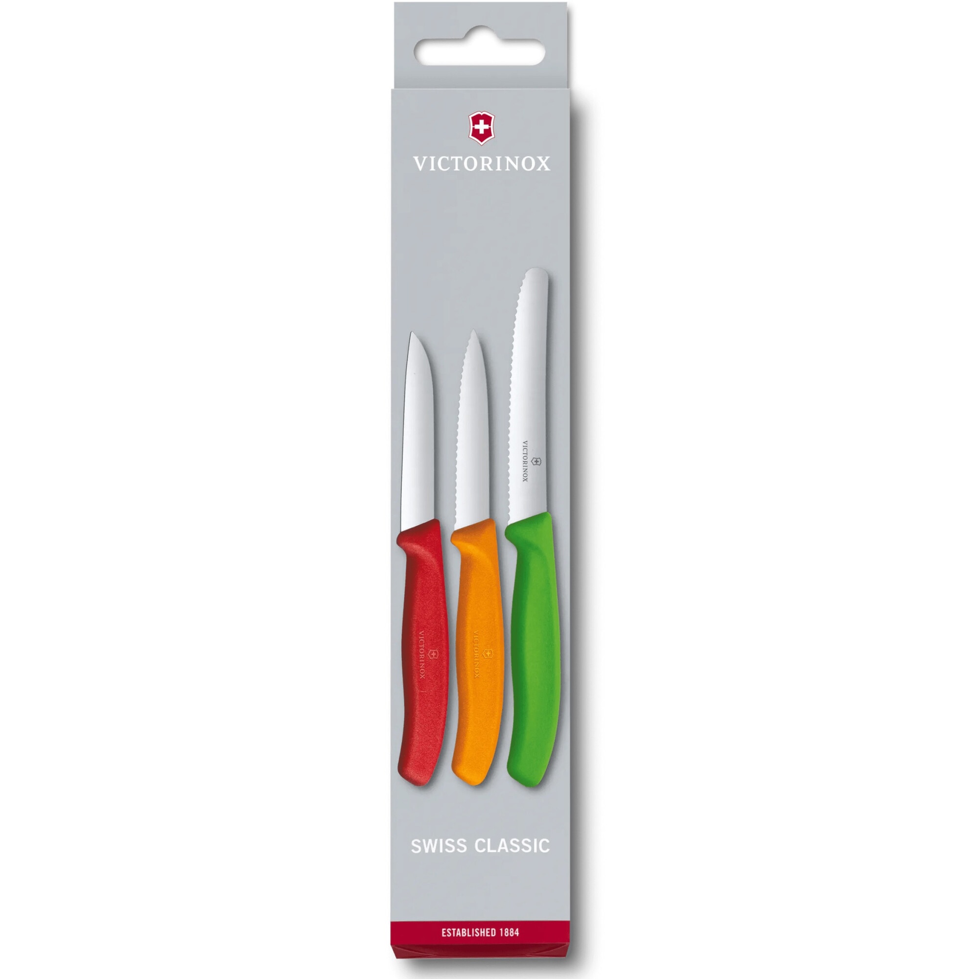 Set 3 cutite pentru curatat legume si fructe Victorinox Swiss Classic ...