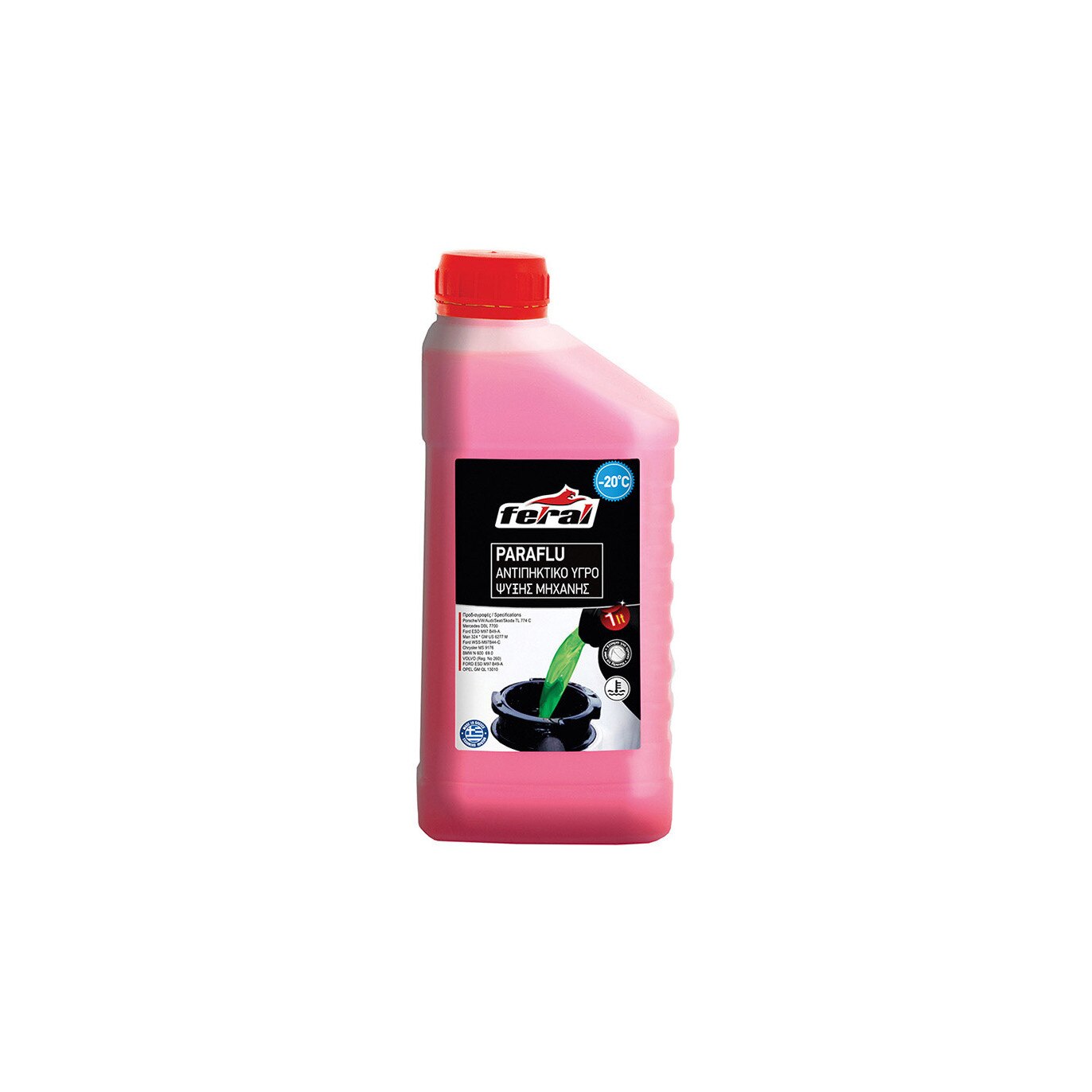 Antigel Universal, protectie -20°C/+108°C, rosu, 1L - eMAG.ro