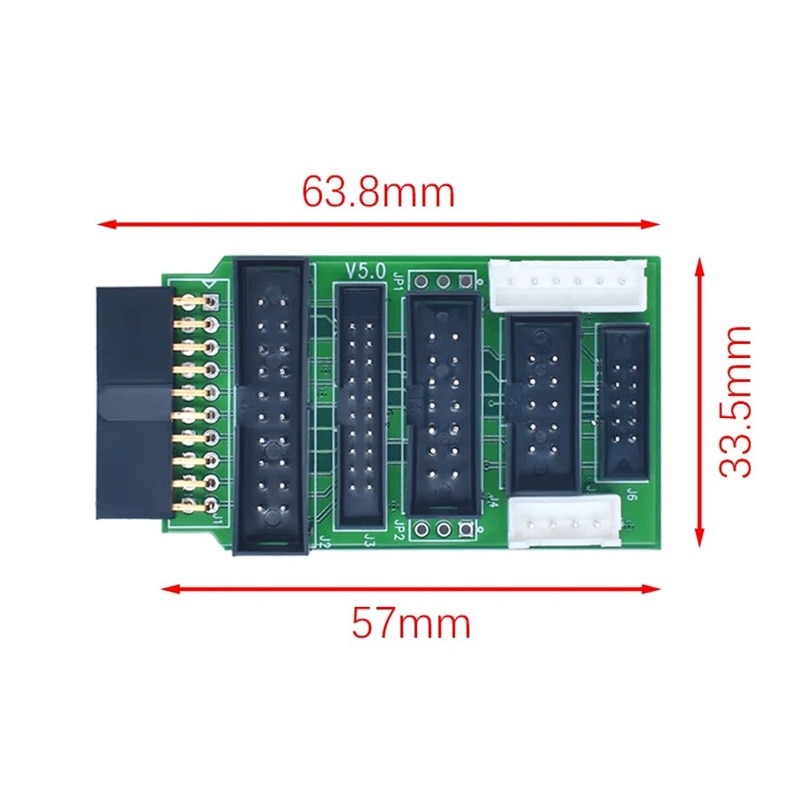 Adaptor STM32 multifunctional pentru JTAG J-Link V8 V9 U-Link2 ST-Link ... Adaptor STM32 multifunctional pentru JTAG J-Link V8 V9 U-Link2 ST-Link ...