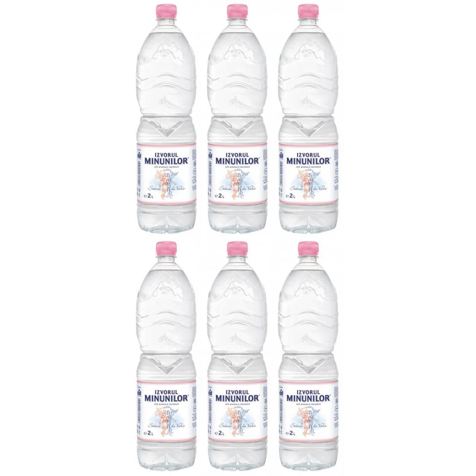 Apa Plata, 6 x 2 L, Izvorul Minunilor - eMAG.ro