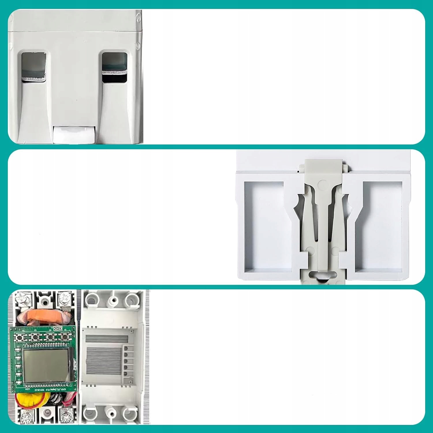 Contor electric inteligent Ailao, protectie supratensiune, ecran LED ...