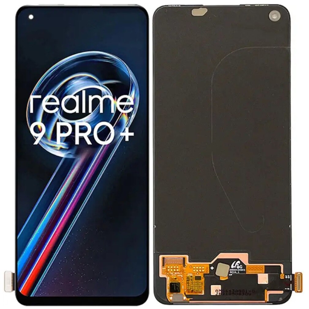Display pentru Realme 9 Pro+, OLED, Negru, LCD, Ecran Tactil - eMAG.ro