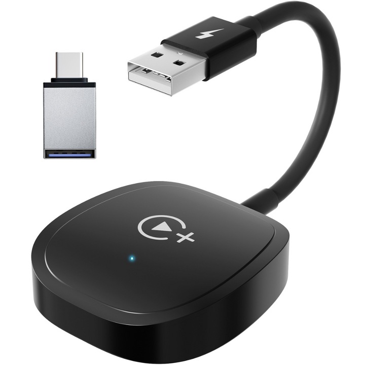 Modulator Carplay Wireless HASEPE, Smart USB carplay, reconectare ...