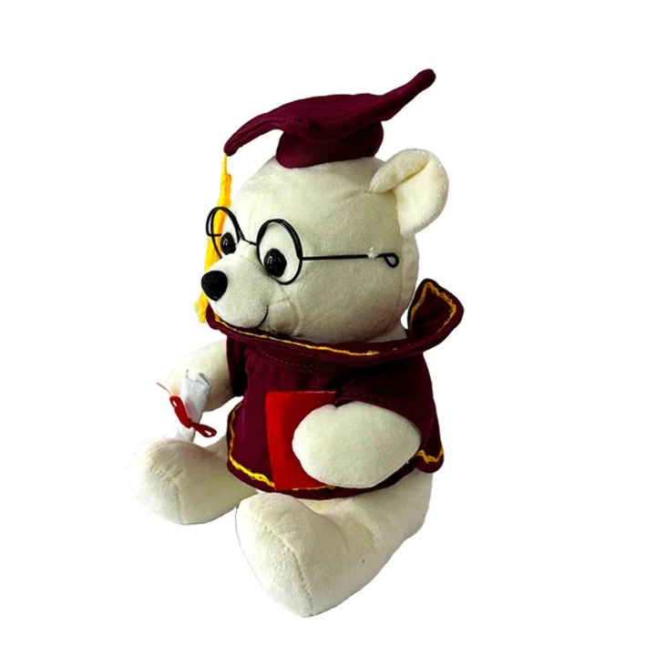 Ursulet de plus Graduate Teddy, cu toca si diploma de absolvire ...