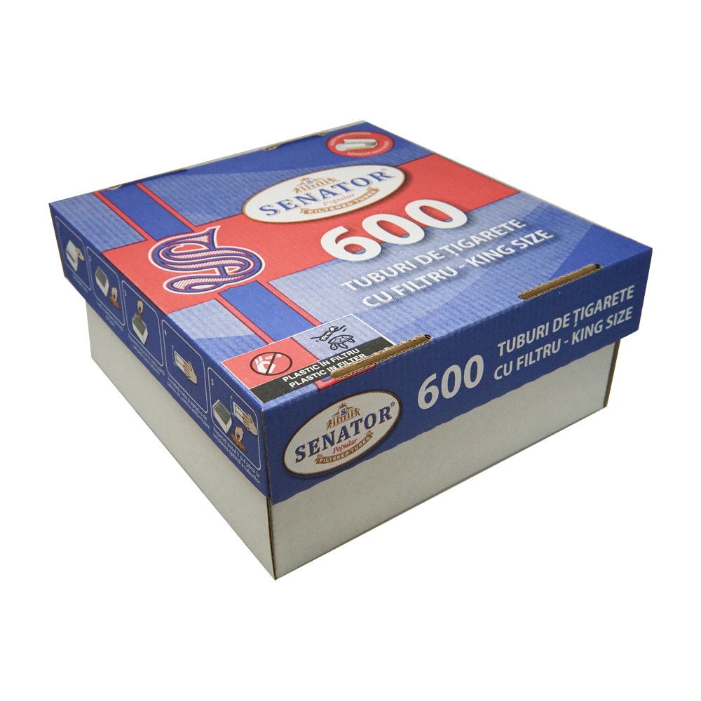 Tuburi tigari SENATOR Popular - 600 - eMAG.ro