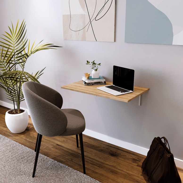 Birou, model 46770, 96x0x40 cm, Stejar - eMAG.ro