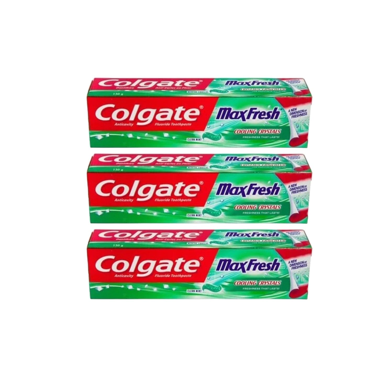 Комплект 3 х паста за зъби Colgate Max Fresh Clean Mint 100 ml, Силни ...