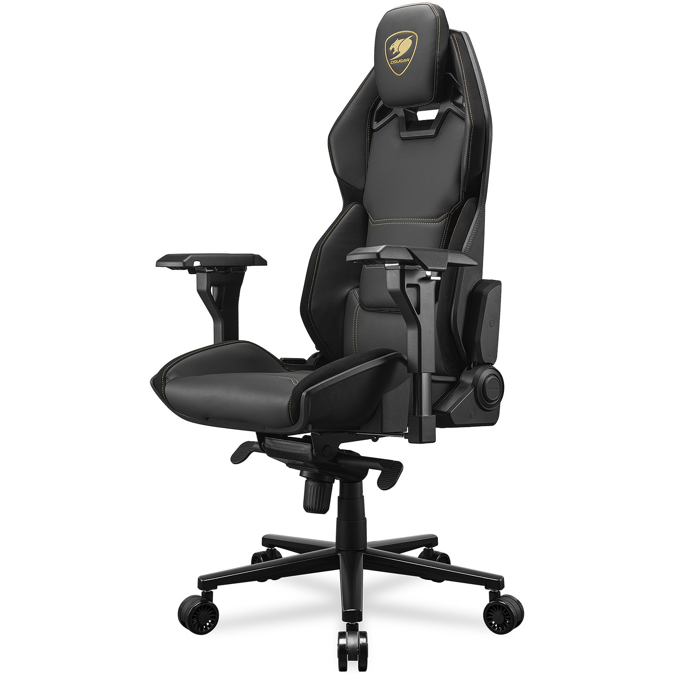 Scaun gaming Cougar Hotrod Royal, Negru - eMAG.ro
