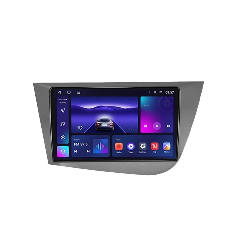 Navigatie Seat Leon 1P 2005-2013 cu ecran 2K 8-core 2+32GB Android ...