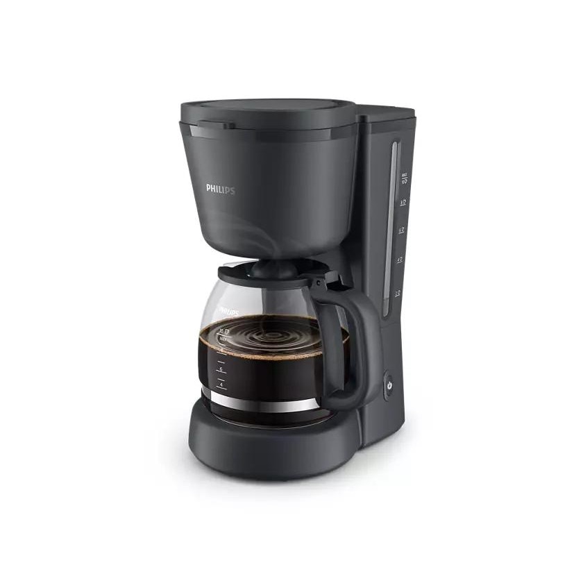 Кафеварка Philips HD7430/90, 1000W, 1.2 л, Система против капене, Черна ...