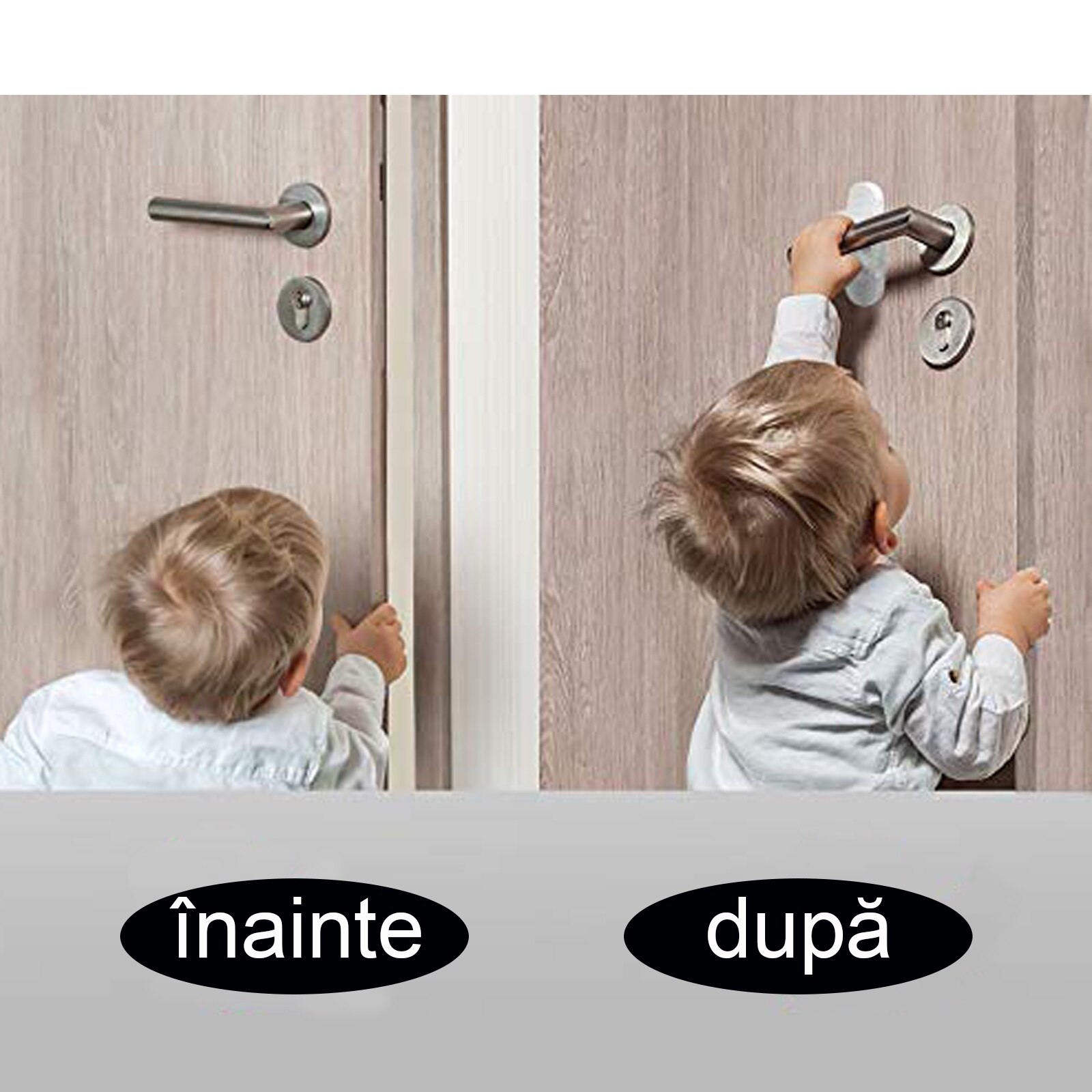 Incuietoare cu parghie pentru usa Impiedica copiii mici sa deschida ...