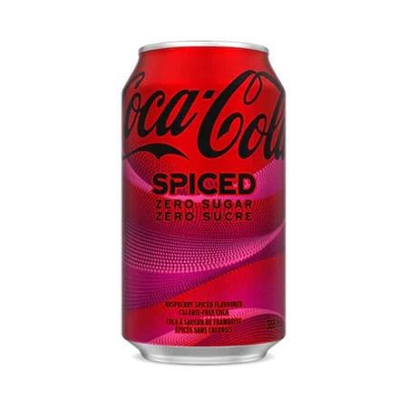 Coca Cola, Spiced, Zero Sugar, 355ml - eMAG.ro
