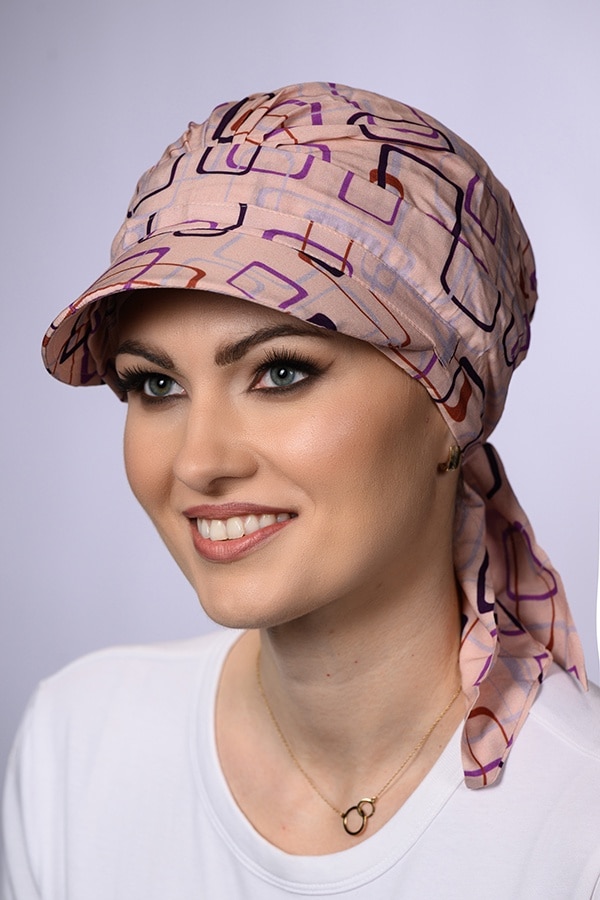 Turban Cleo viscoza VC/16 bej de culoarea carnii - eMAG.ro