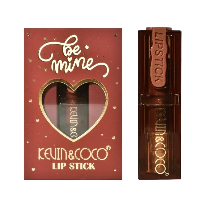 Матово червило, KEVIN & COCO, Be Mine, Lip-Stick Pink, 11,2 x 7,2 x 2,5 ...