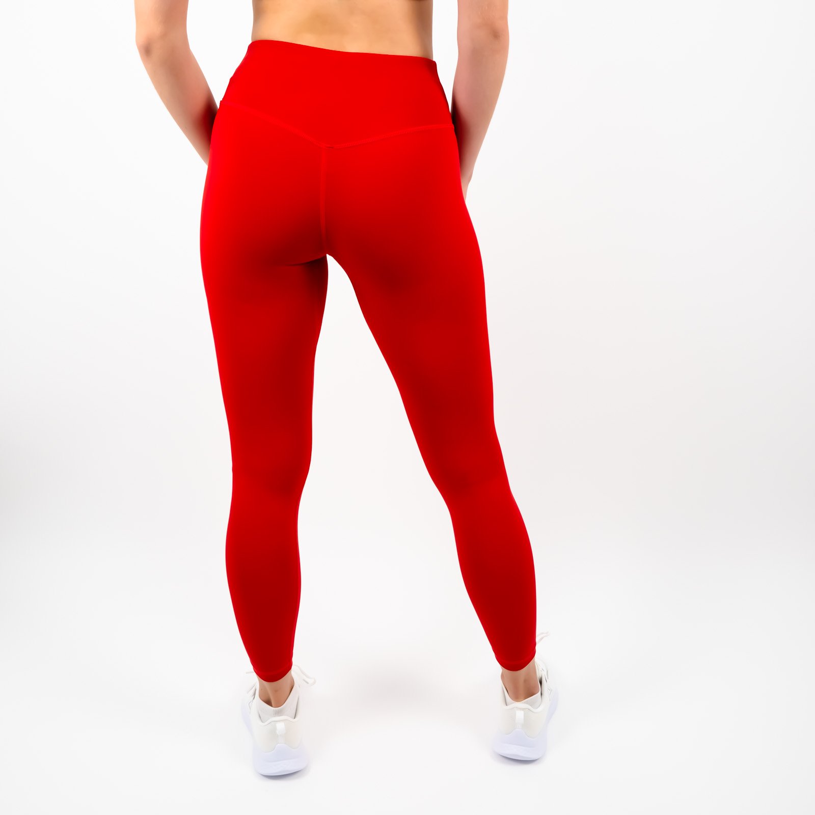 Pantaloni, Colant Fitskin Basic-Rosu L - eMAG.ro