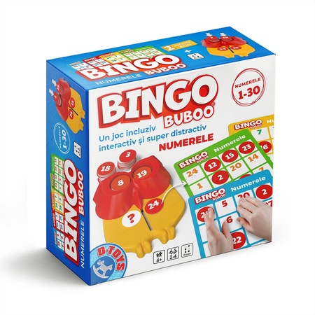 Joc educativ, Bingo Bubbo, Numerele - Braille, D-Toys - eMAG.ro