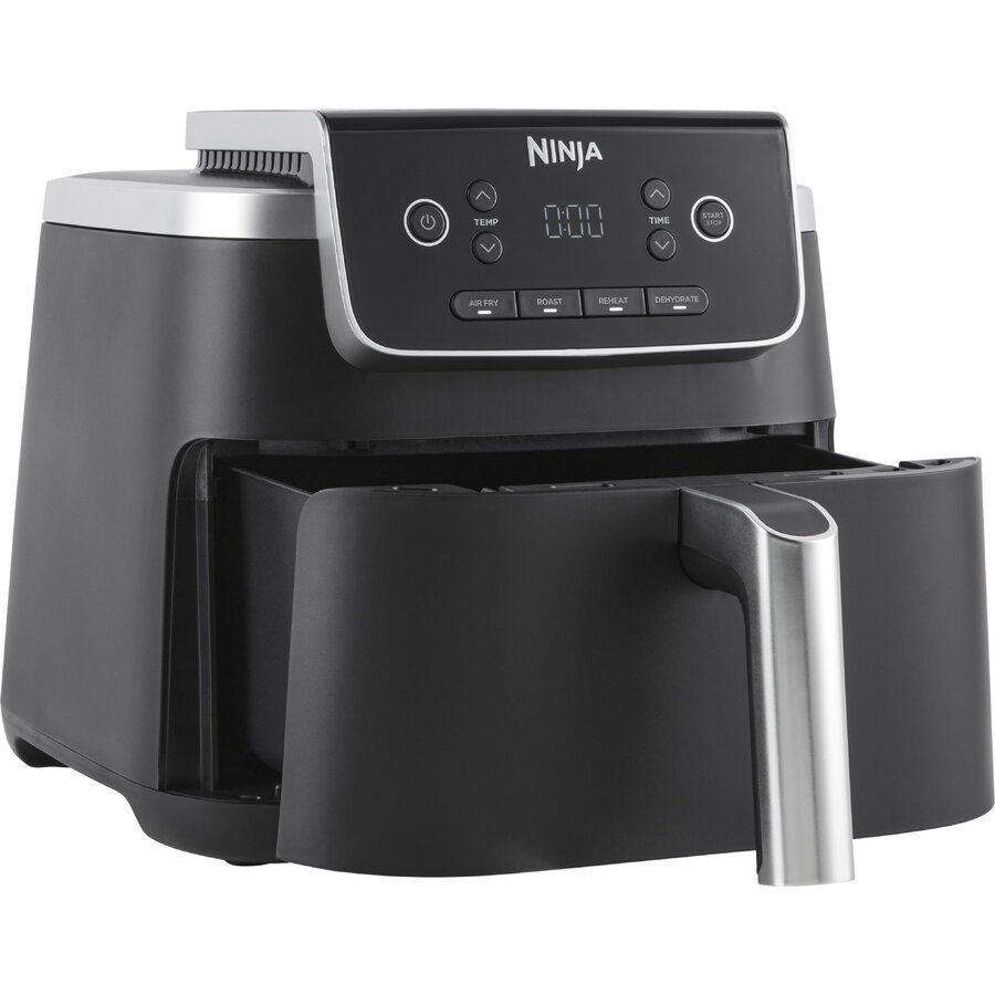 Friteuza fara ulei Airfryer Ninja AF140EU, 2000W, 4.7 L, 4 functii de ...