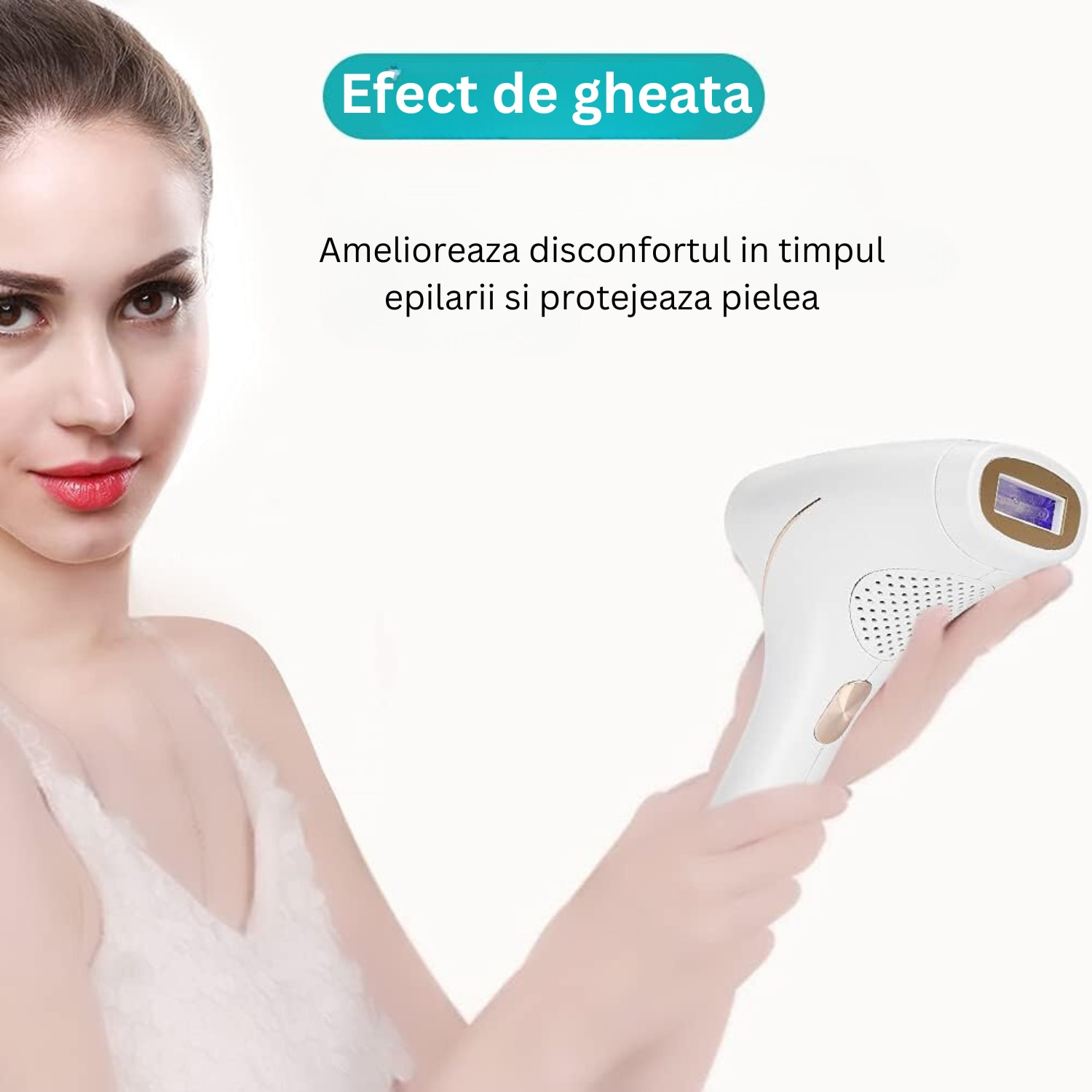Aparat epilare definitiva cu laser, Medeyatech™, indepartarea parului ...